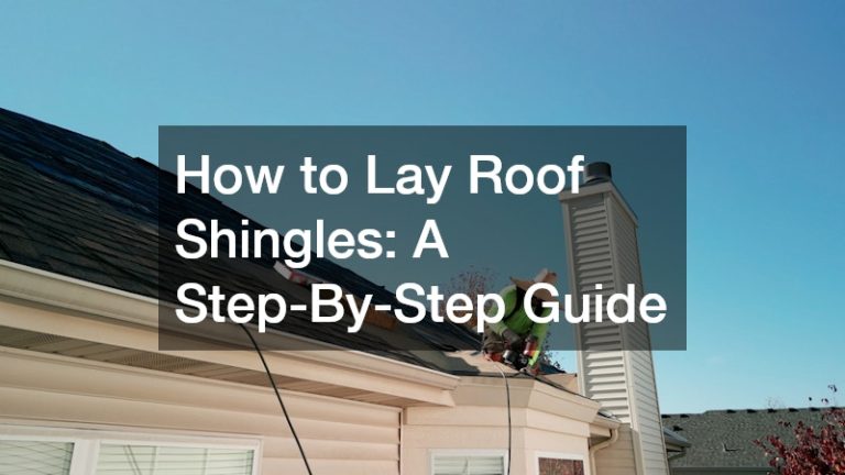 How to Lay Roof Shingles A Step-By-Step Guide - DIY Home Fix Nation
